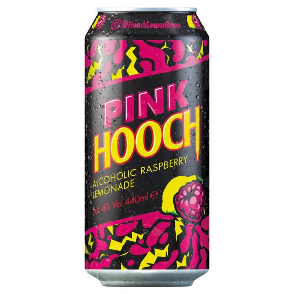 Hooch Pink Raspberry Lemonade 4.0% 24 x 440ml CAN