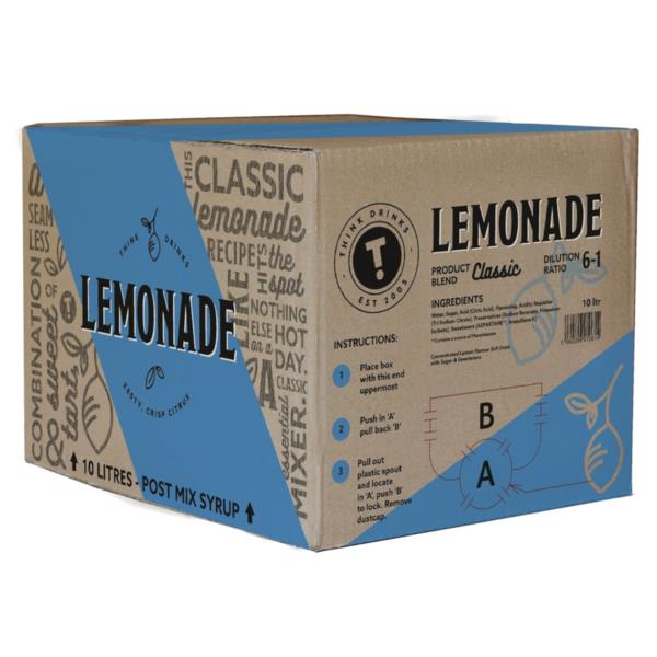 Think Drinks Lemonade Mix 10L BIB